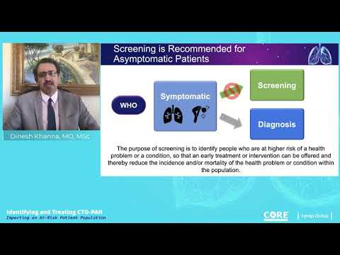 Screening Mandates for Patients with CTD: Improving PAH Identification