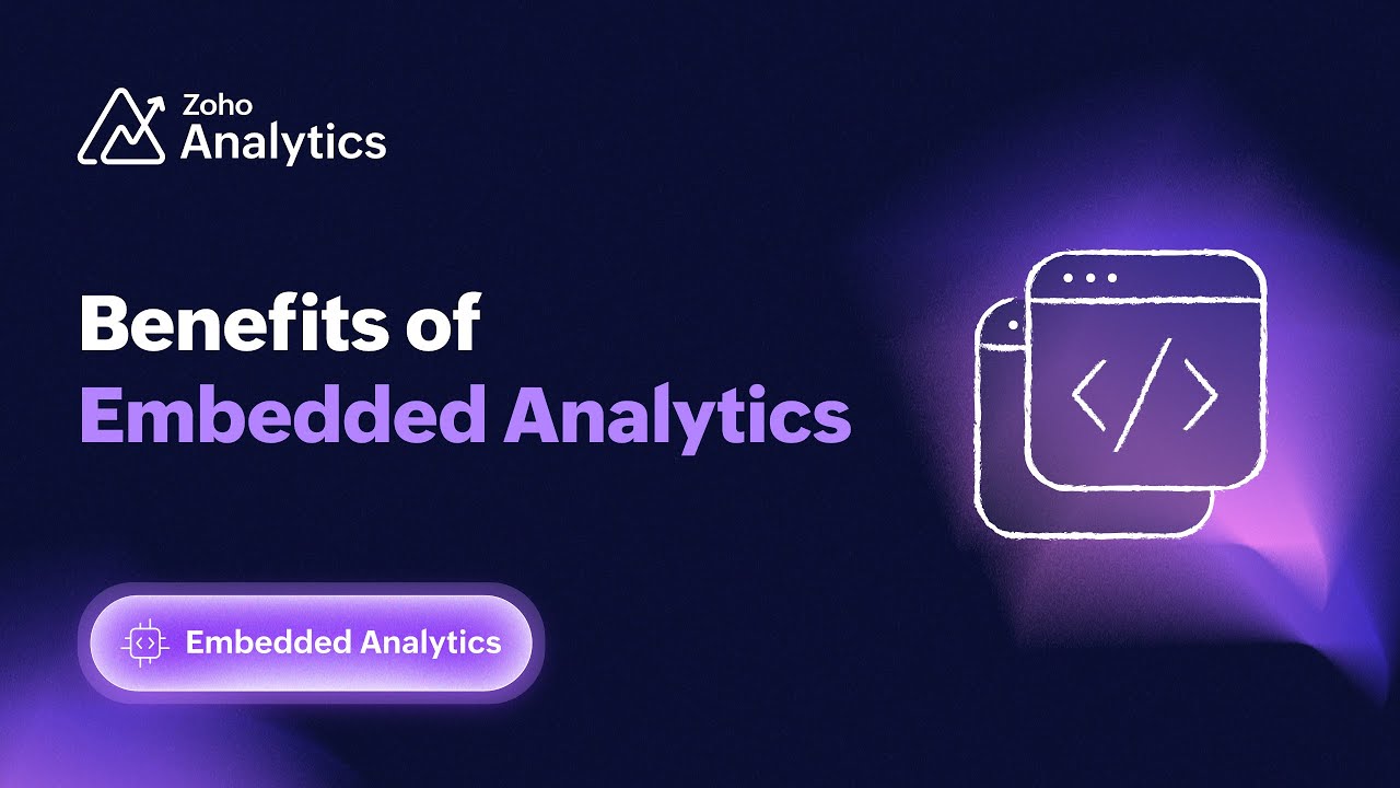 5 Ways Embedded BI Transforms Your SaaS Product in 2026 | Zoho Analytics