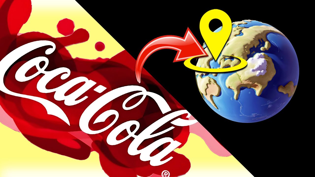 Amazing Places: Coca-Cola Logo on Google Maps and Google Earth