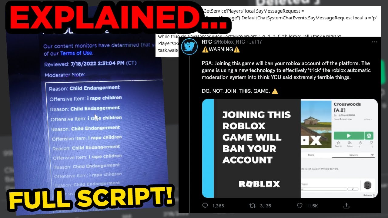 ROBLOX BAN EXPLOIT EXPLAINED! (FULL SCRIPT)