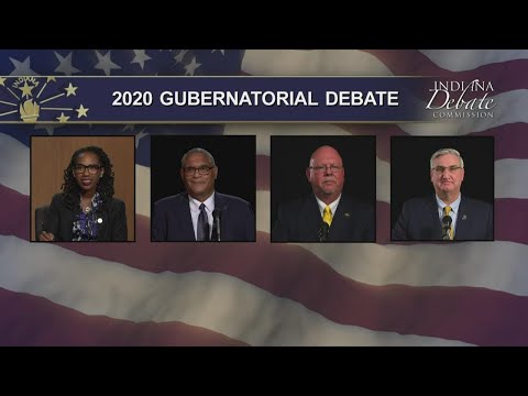 Second Indiana gubernatorial debate: Daylight Saving Time, time zones