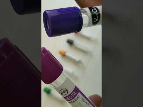 EDTA vials and uses