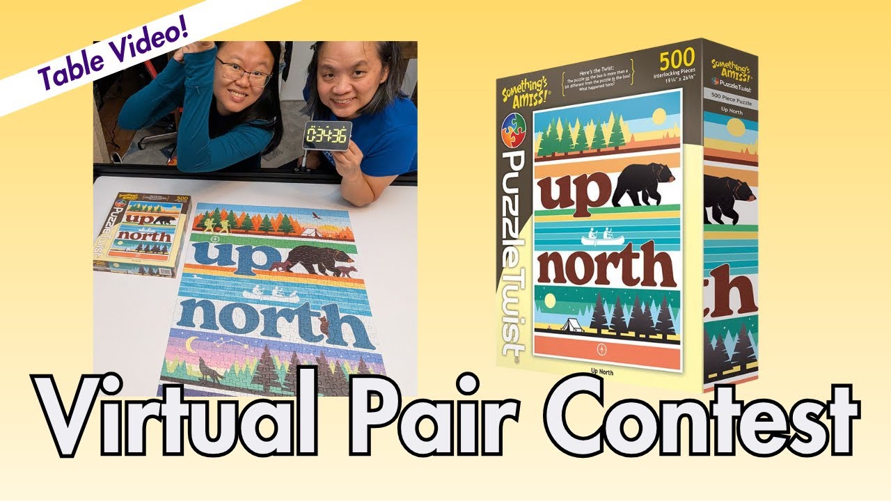 Pairs Round at the AuSM Puzzle Contest | Up North by PuzzleTwist 🌲