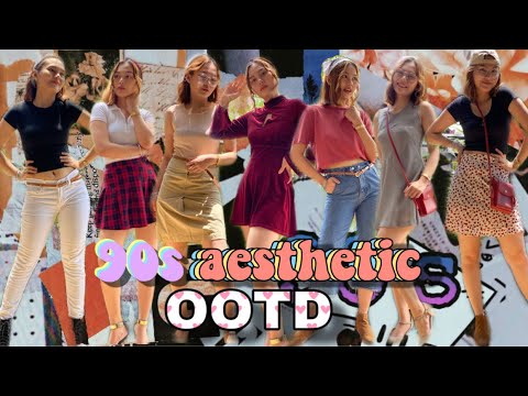 TOP 12 90βs, VINTAGE OOTD IDEAS!!! πβ¨πΈ (90βs vibes and vintage aesthetic) | Cid Daza π¦πΈ