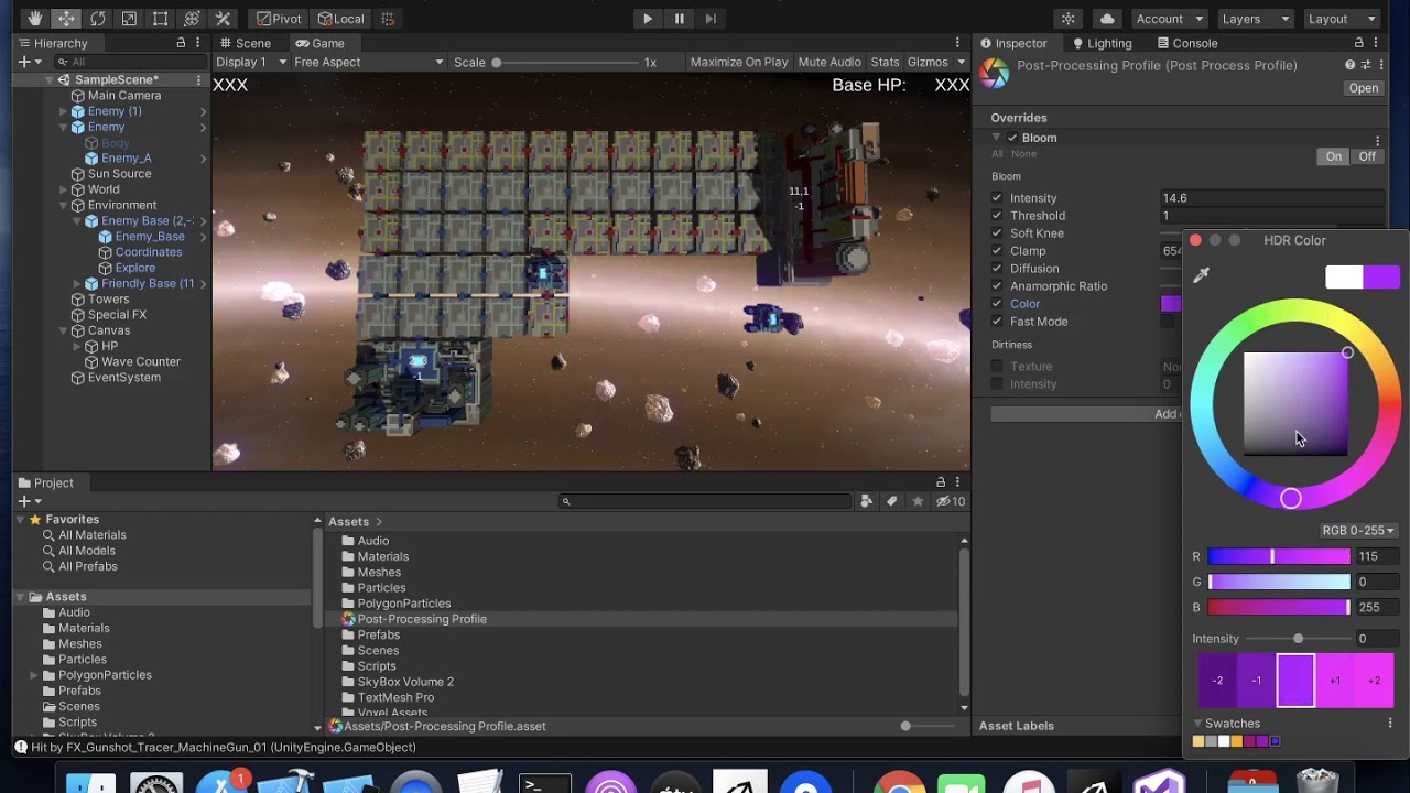 Setting up Post-Processing Unity 2020.1.3