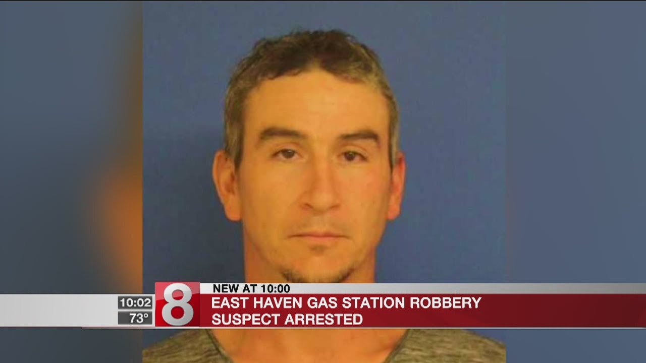 Man arrested in connection to gas station robbery in East Haven from July