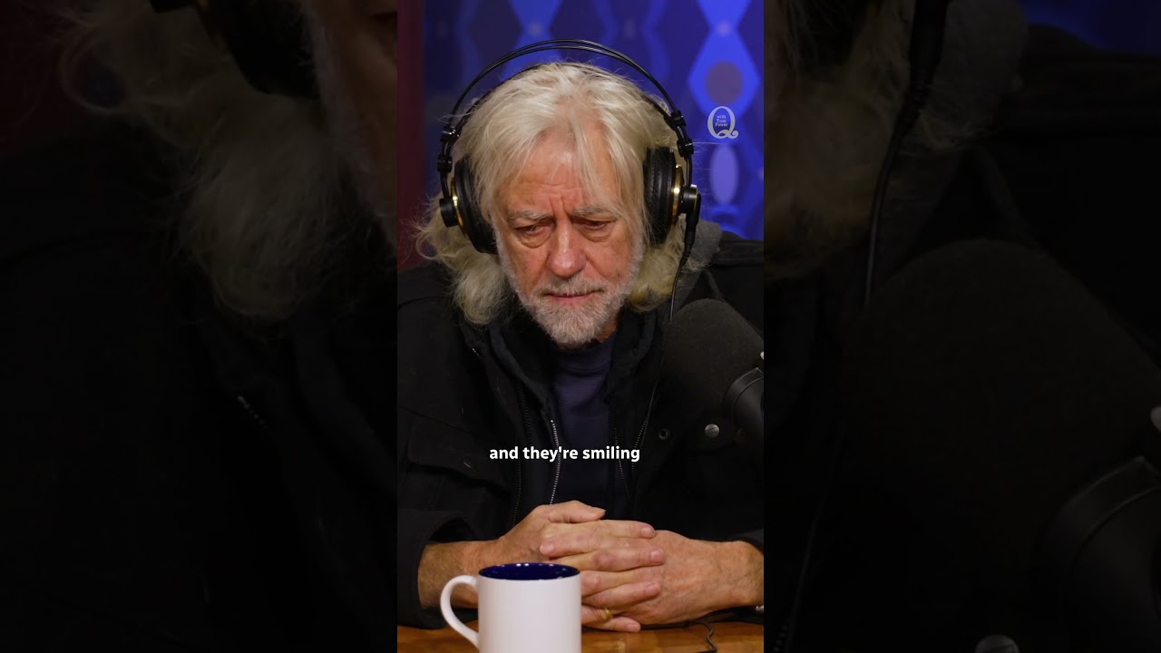 Bob Geldof says it was David Bowie who actually 