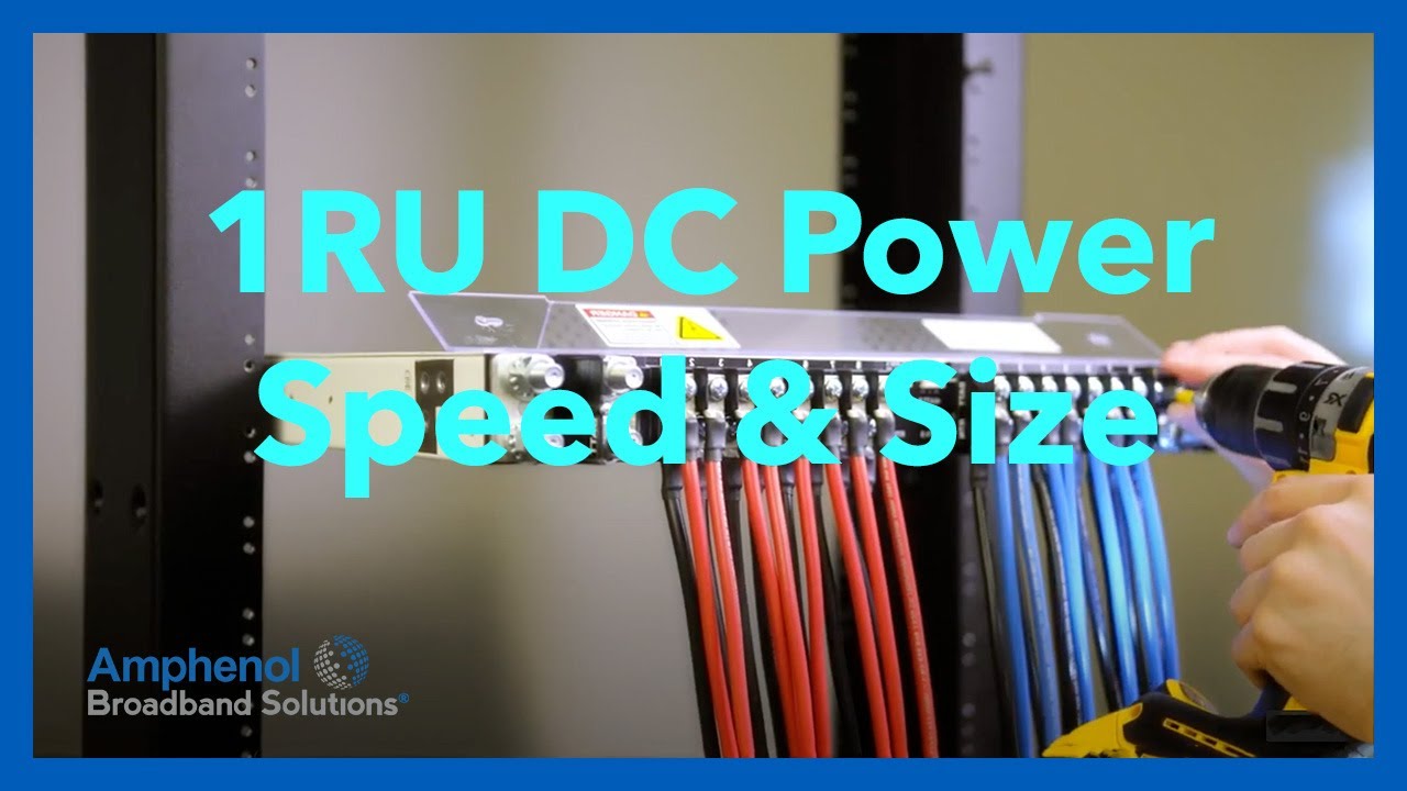 1RU DC Power Speed and Size