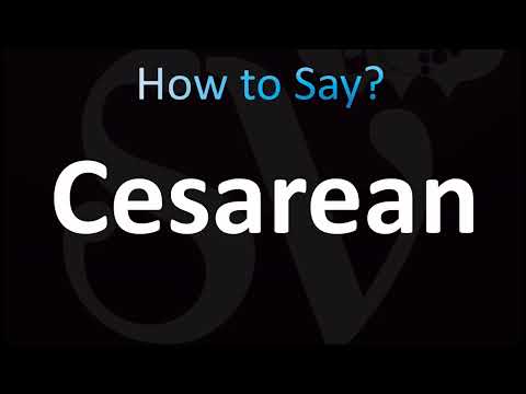 How to Pronounce Cesarean (CORRECTLY!)
