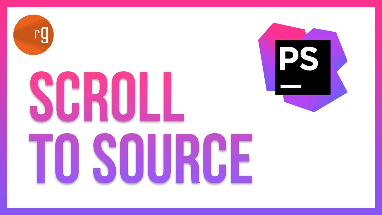 2min Quick Tip - Scroll to Source with Keyboard Shortcut PhpStorm Tutorial
