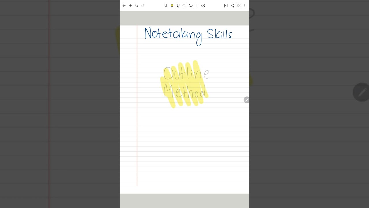 Note-Taking Skills - Outline Method | Medical Assistant Study Source