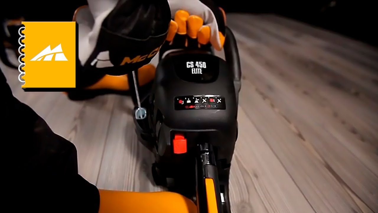 How to start your chainsaw