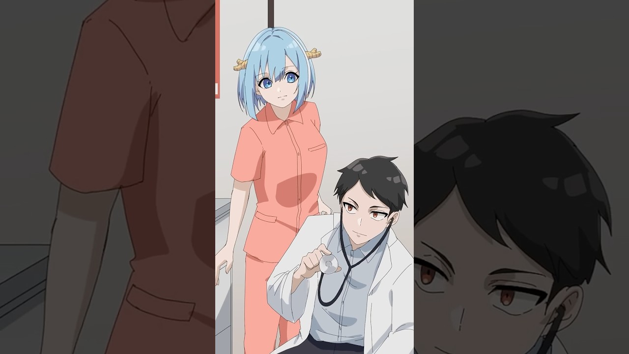 She Was Bleeding... But Still Tried to Go to Work #anime