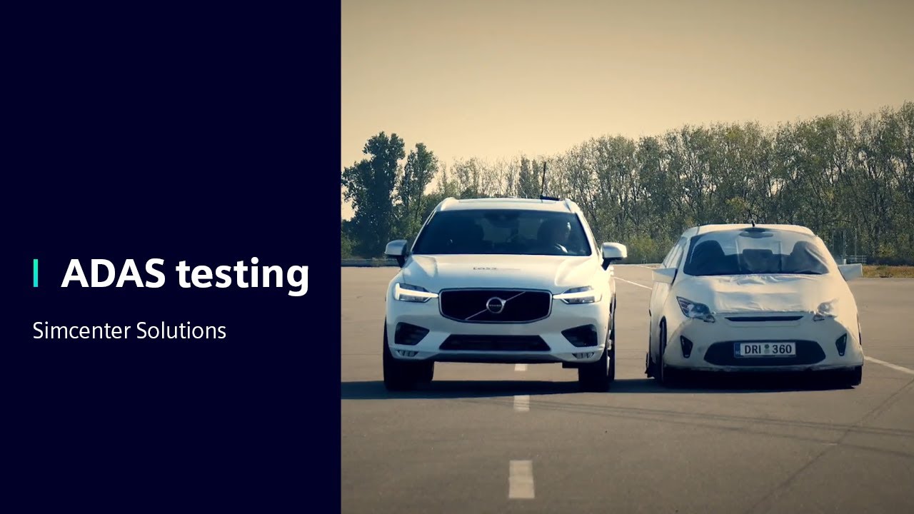 ADAS testing | Simcenter Solutions #SimcenterAutonomousVehicle