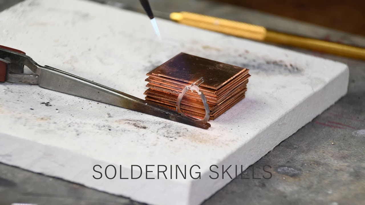 How to Solder Jewellery with Copper Castles | Jewellery Making Tutorial | Metalsmith Academy