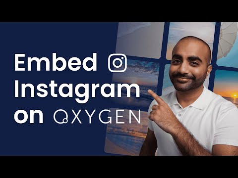 How to Embed Instagram Feed on Oxygen Builder | Smash Balloon Instagram Feed Pro
