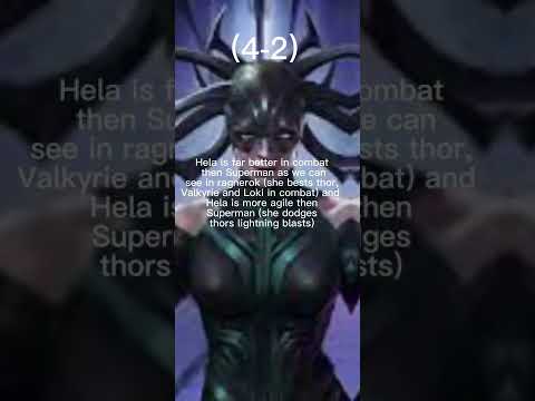 #Hela (On #Asgard) #VS #Superman (#dcu) ||| #BaseForms #LiveAction ||| #supermanvshela #mcu #marvel