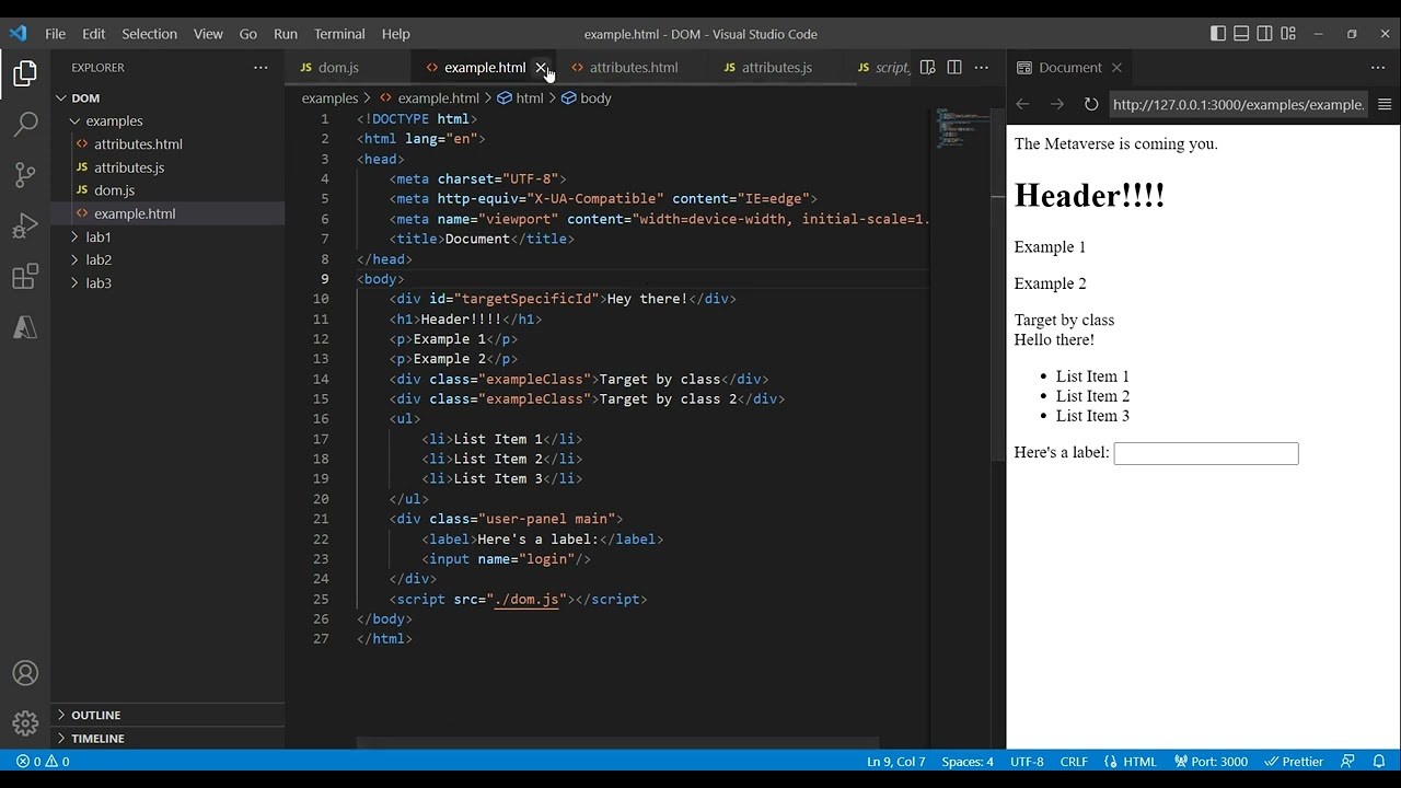 Unit 4 - Query Selector Attribute