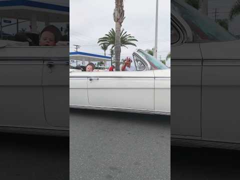 How the family Rolls in the Palla #donutderelicts #chevyimpala #classiccar #carshow #oldcar #impala