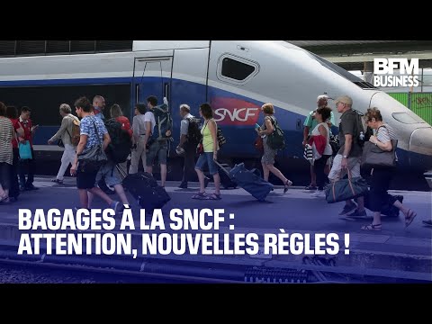 Bagages à la SNCF : attention, nouvelles règles !