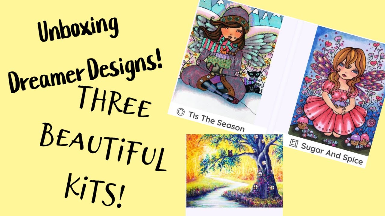 Dreamer Design Unboxing - Super Cute Diamond Paintings