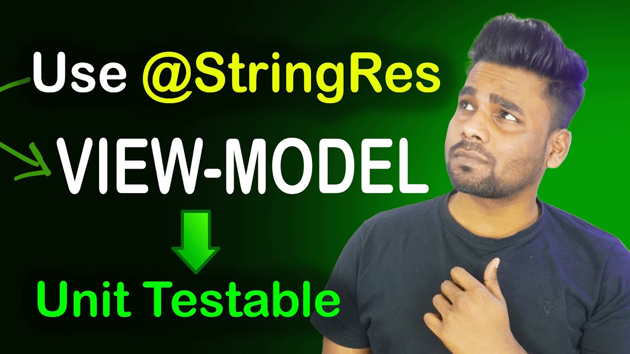 Use StringResources Without Passing Context | Unit Testable ViewModel