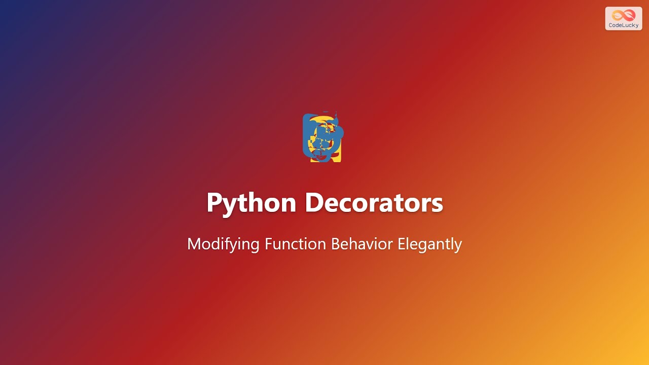 Python Decorators Explained: A Beginner's Guide