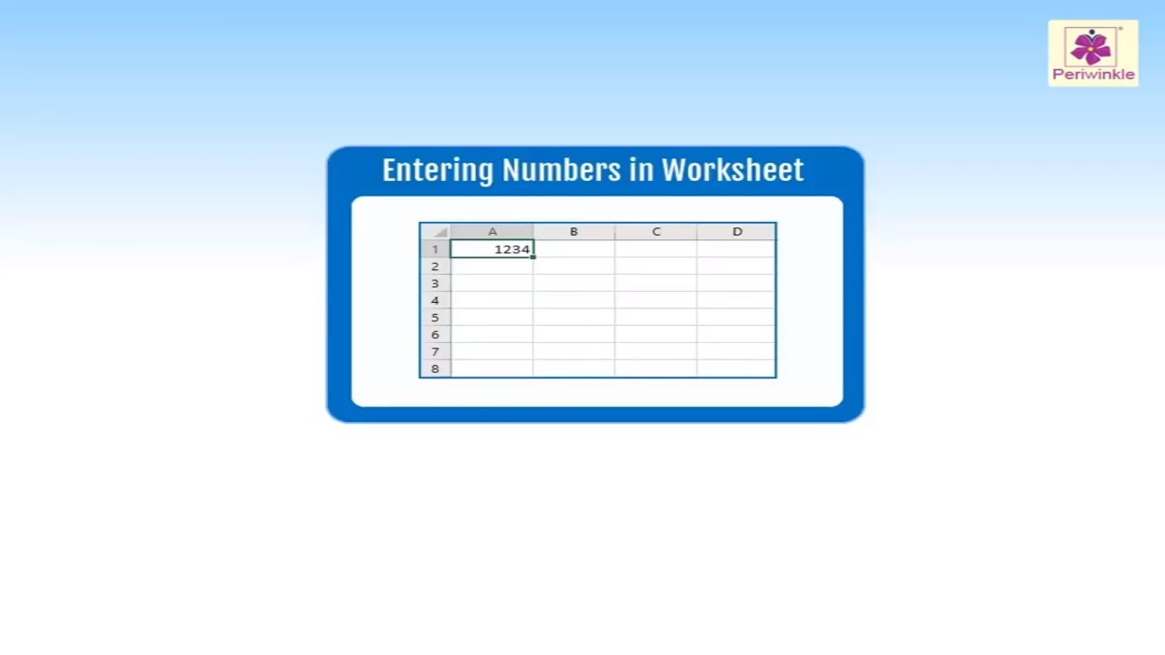 Numbers | Excel | Computer Training | Periwinkle