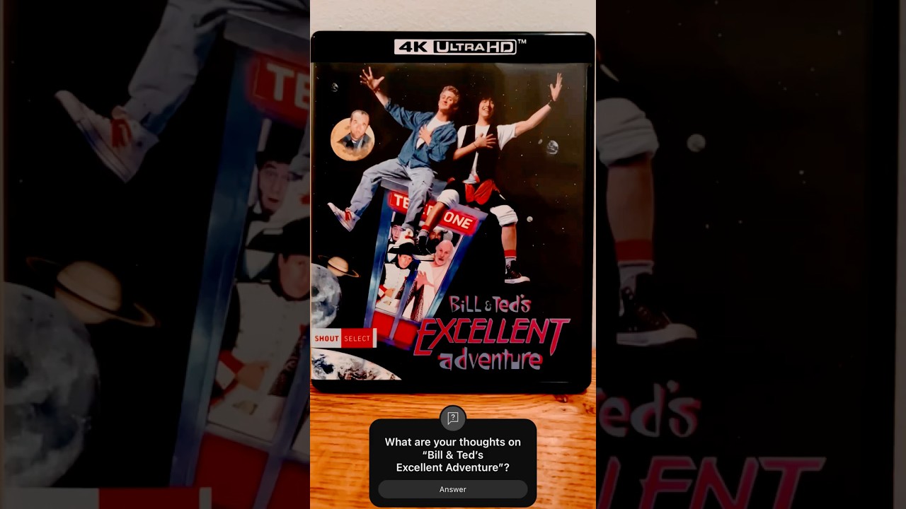 “Bill & Ted’s Excellent Adventure” Shout! Factory 4K Blu-Ray