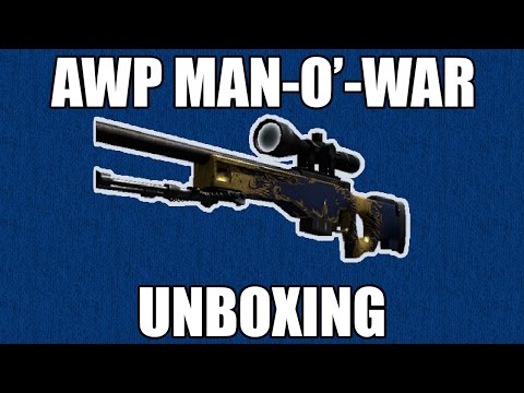 Steam Community :: Video :: Stattrak AWP Man-o'-War Unboxing