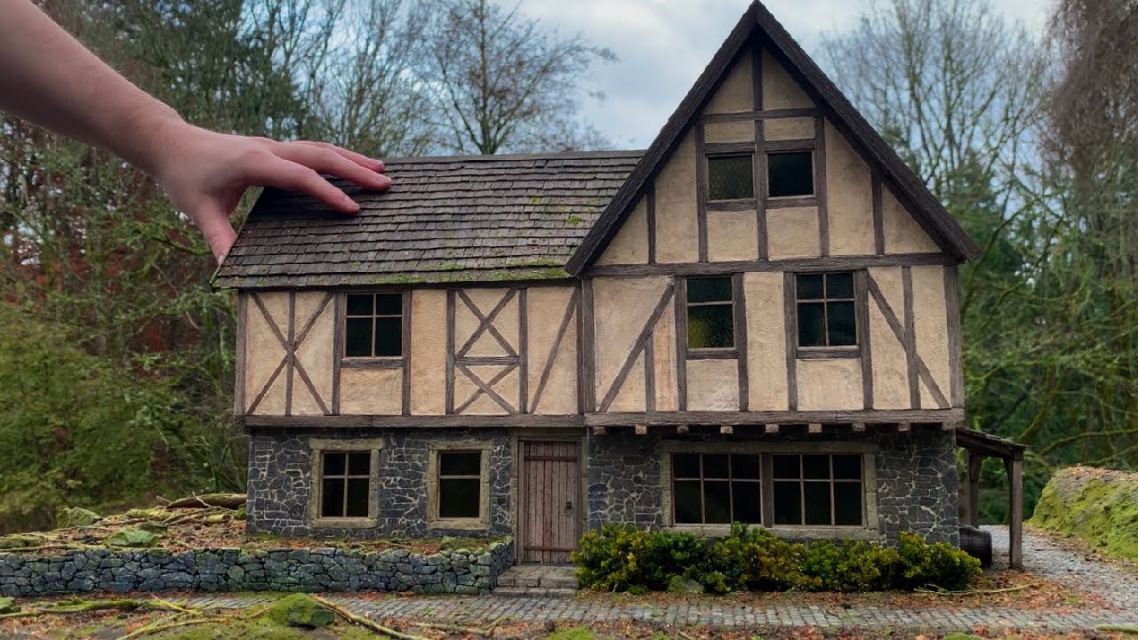Building the Ultimate Medieval Tavern Diorama - Realistic Miniature Model Scenery