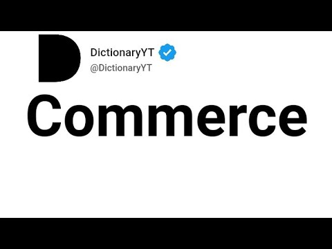 Commerce Meaning In Bengali