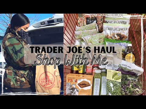 MY FIRST TIME AT TRADER JOES???? |SHOP WITH ME!