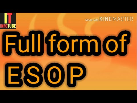 Full form of ESOP | what is ESOP