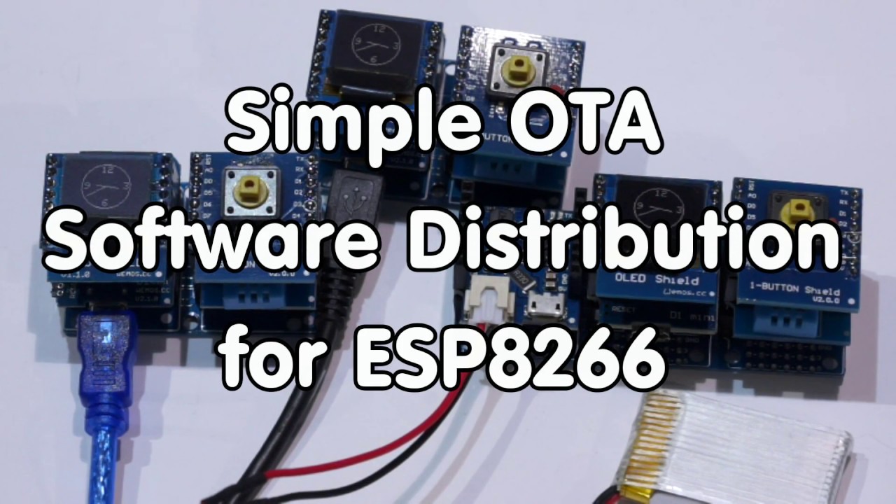 #157 Simple OTA Software Distribution for ESP8266 (IOTappStory.com)