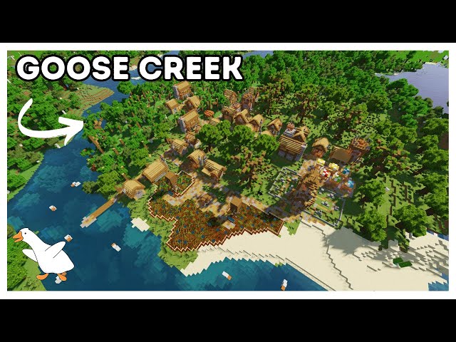 Minecraft Village Transformation - Goose Creek Minecraft Map