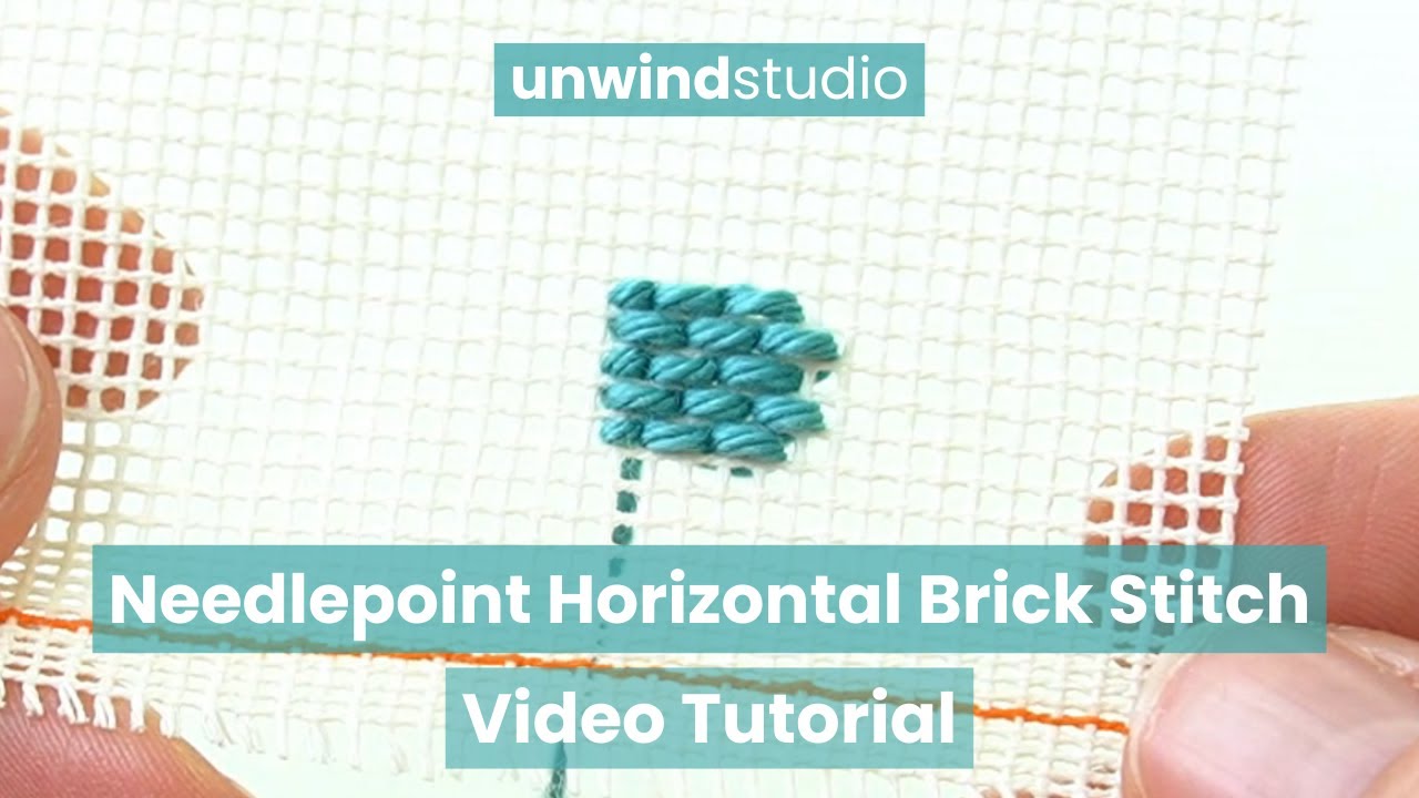 How to Horizontal Brick Stitch - Video Tutorial