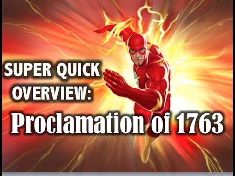 APUSH Quick Review Proclamation of 1763