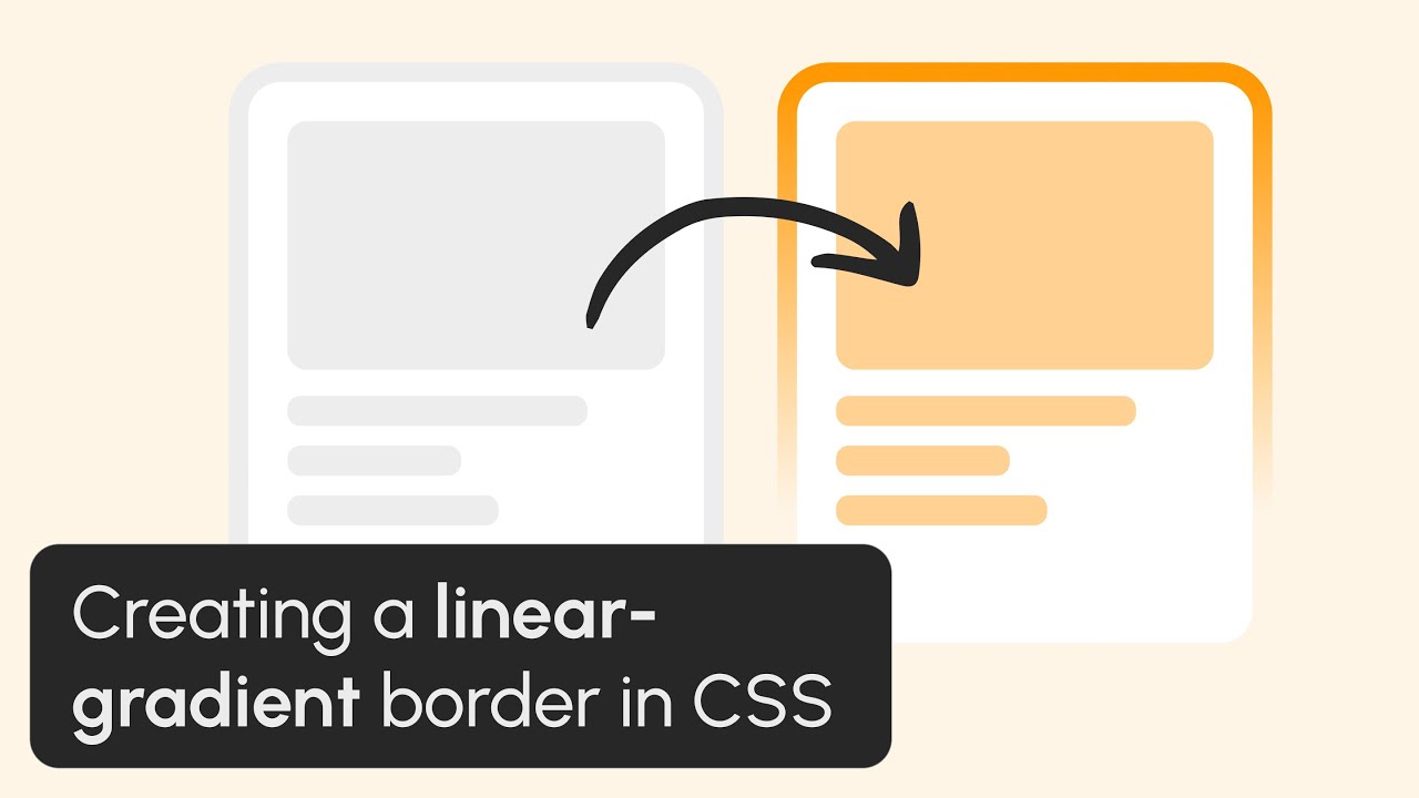 Creating a linear-gradient border in CSS