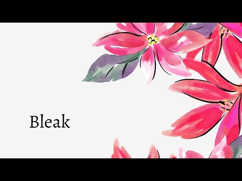 Bleak | Word for the day | Vocabulary