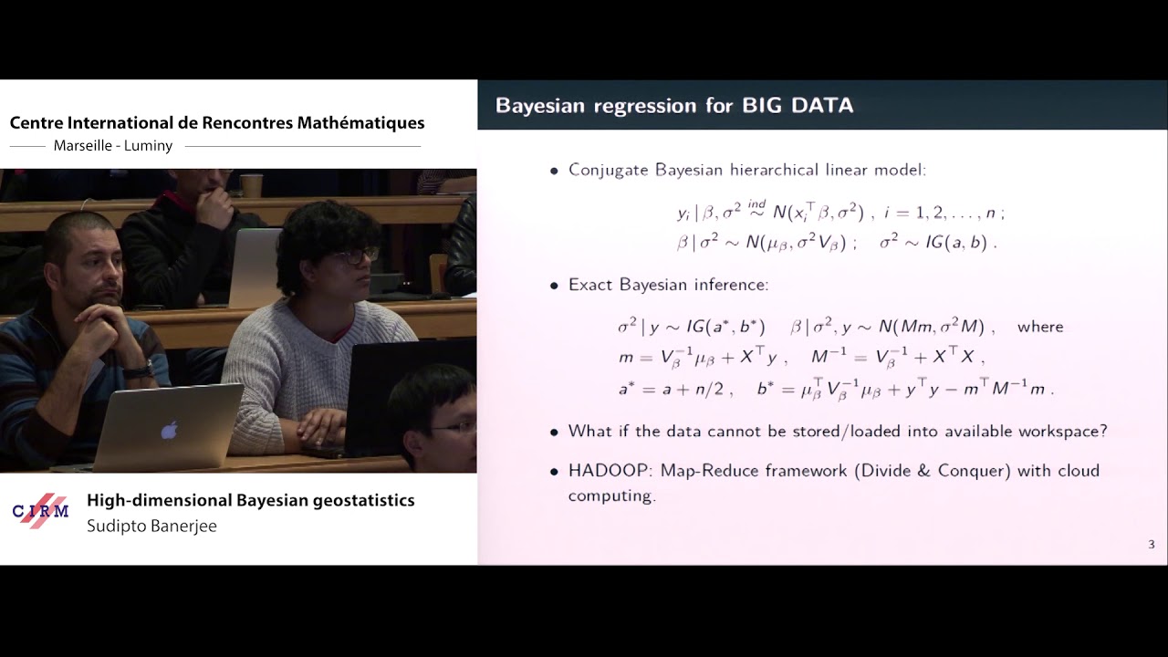 Sudipto Banerjee: High-dimensional Bayesian geostatistics