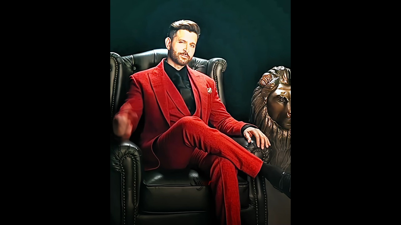 Most Handsome man in the world Hrithik Roshan ⚡- Unforgettable |#shorts #looksmaxxing