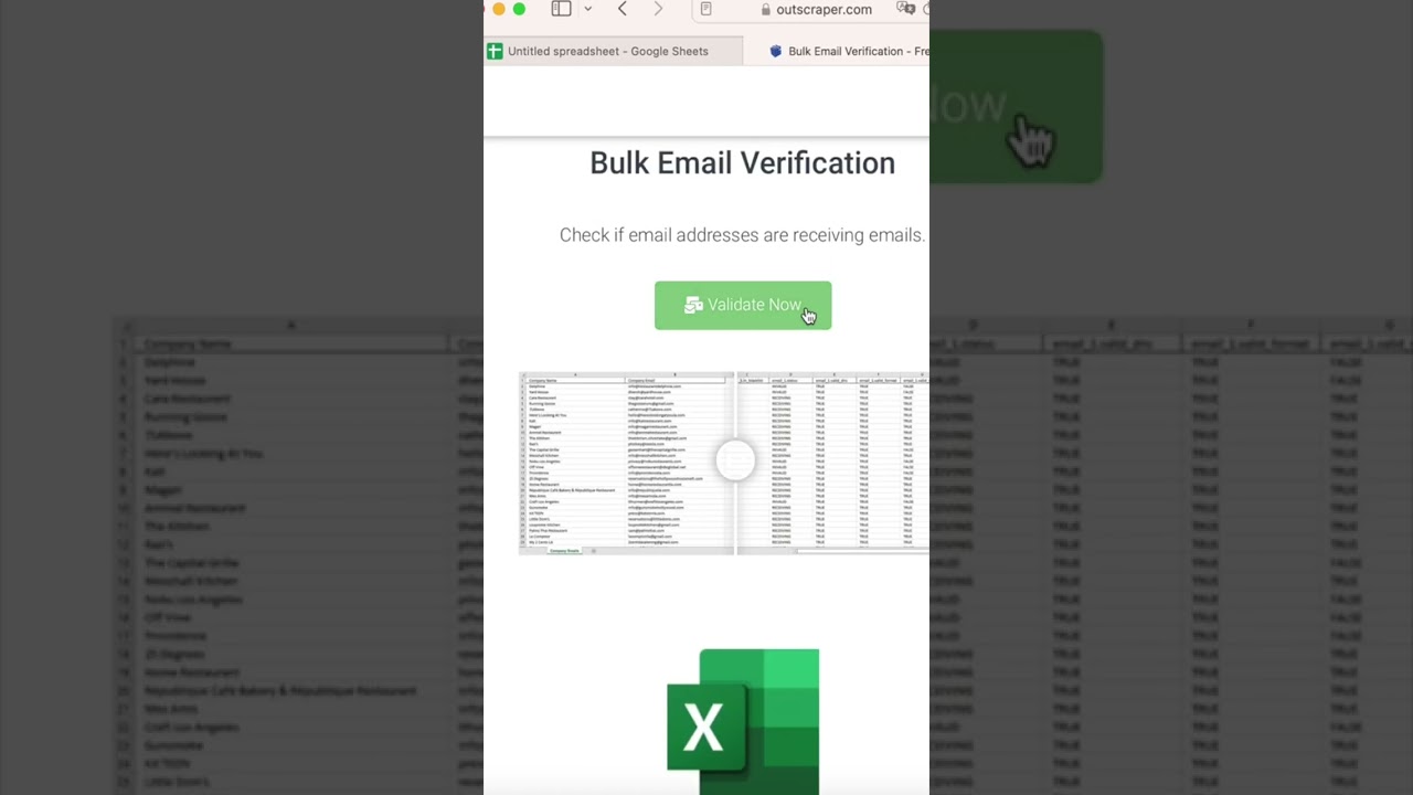 Bulk Email Validation #emailmarketing #cleanemail