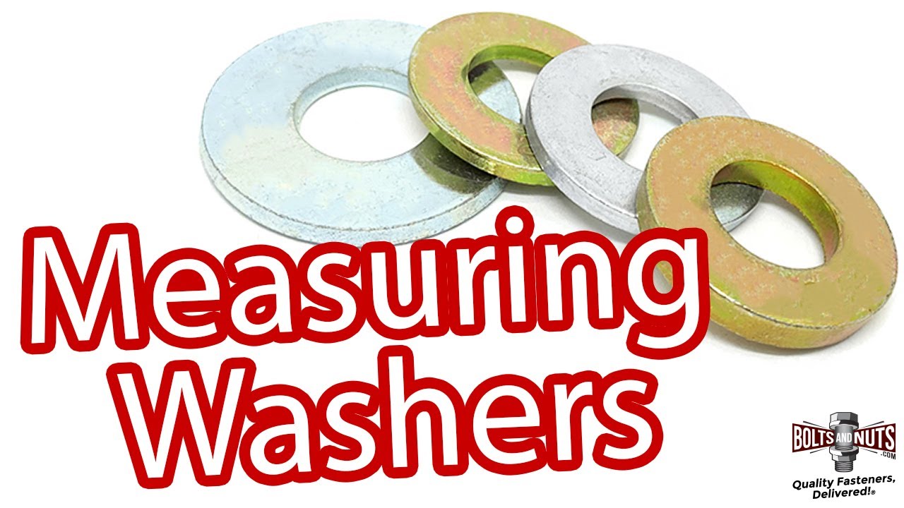 How to Measure Round Washer Size (Works for Flat & Fender Washers)