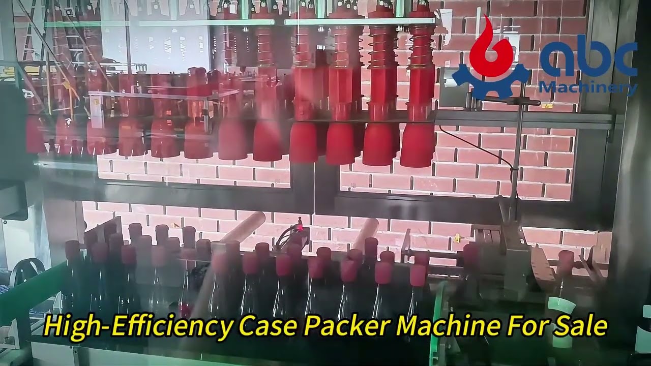 High-Efficiency Case Packer Machine | Automatic Cartoning & Packaging Solutions