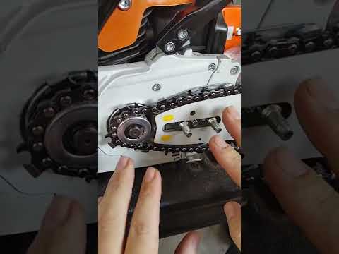 Best way to install a chain on a chainsaw ! 381 model copy.