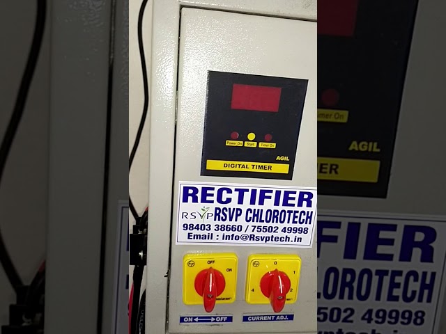 Electro Chlorinator - 25Gms/Hr -Electro Chlorinator Unit , Drinking ...