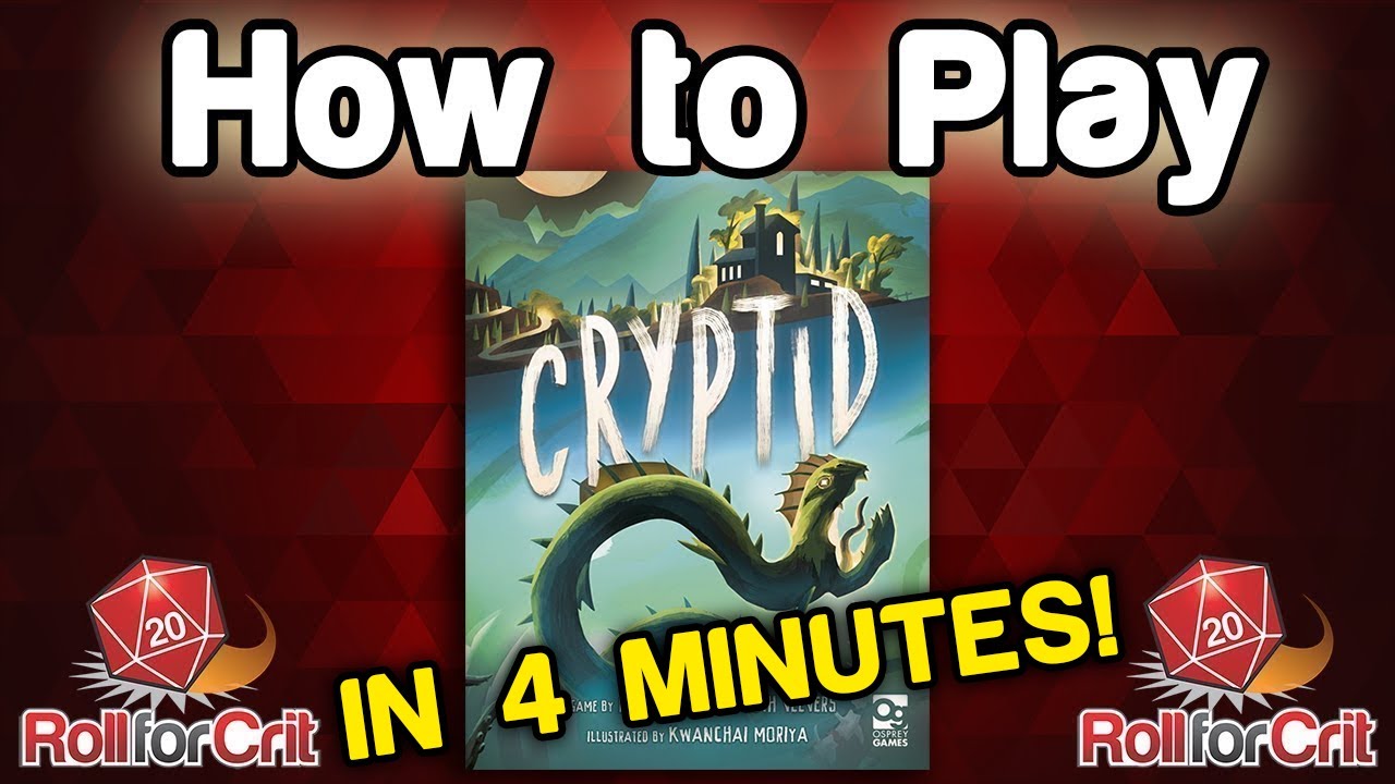 How to Play Cryptid | Roll For Crit