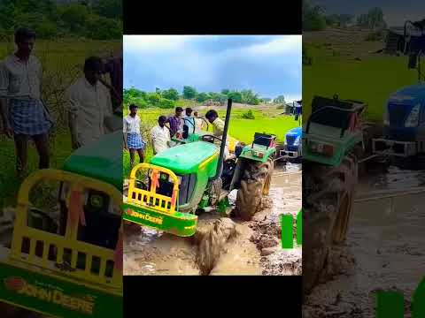old song john Deere tractor pulling new holland best Farming shorts video#youtubeshorts