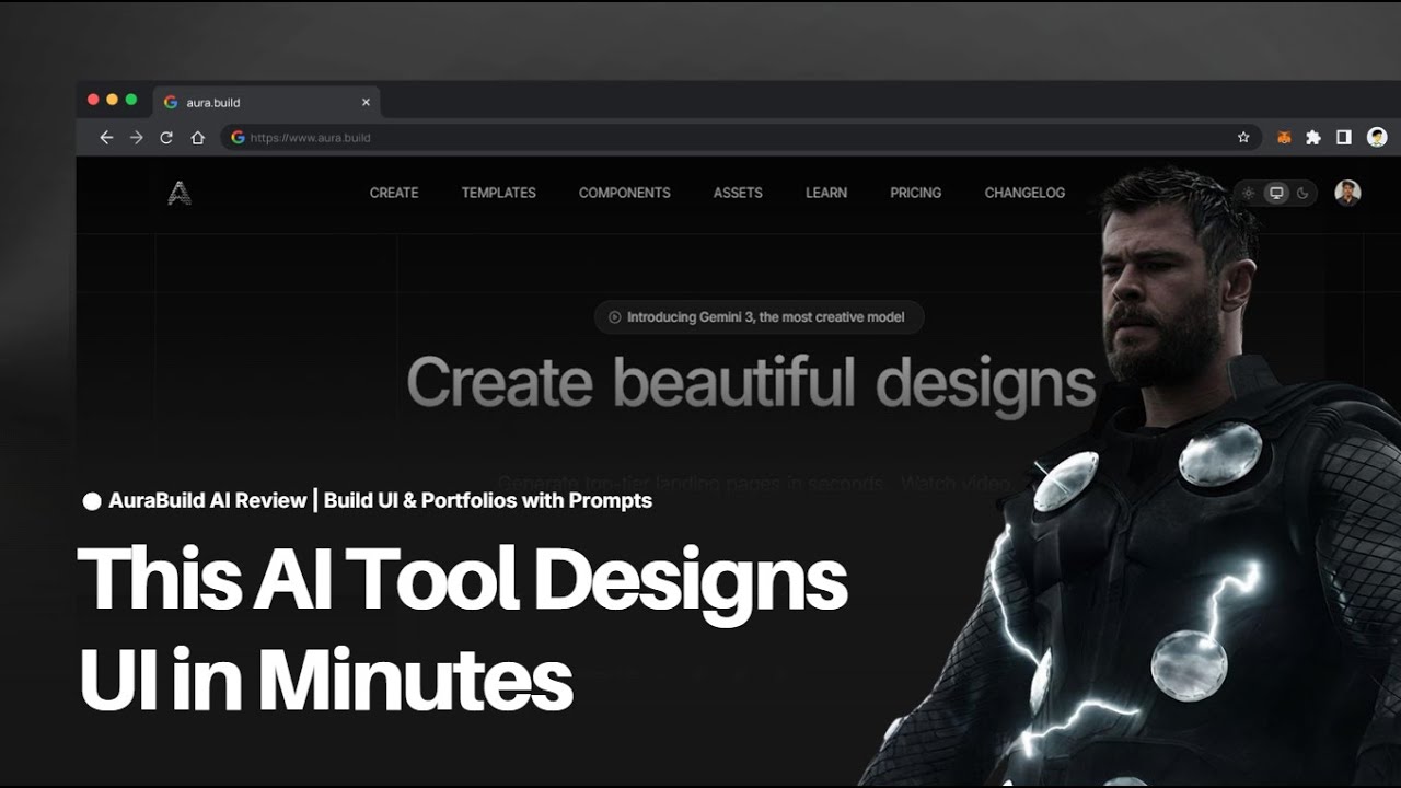 This AI Tool Designs UI in Minutes | Testing AuraBuild